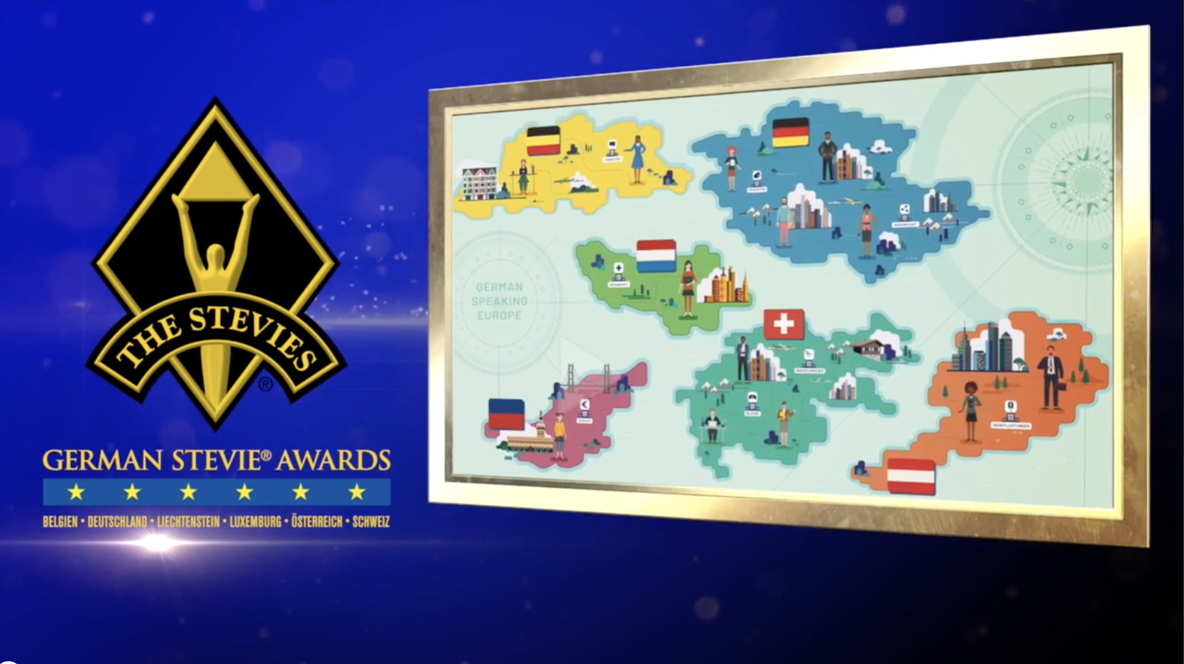 German Stevie® Awards feiern die Sieger 2021 | Stevie Awards